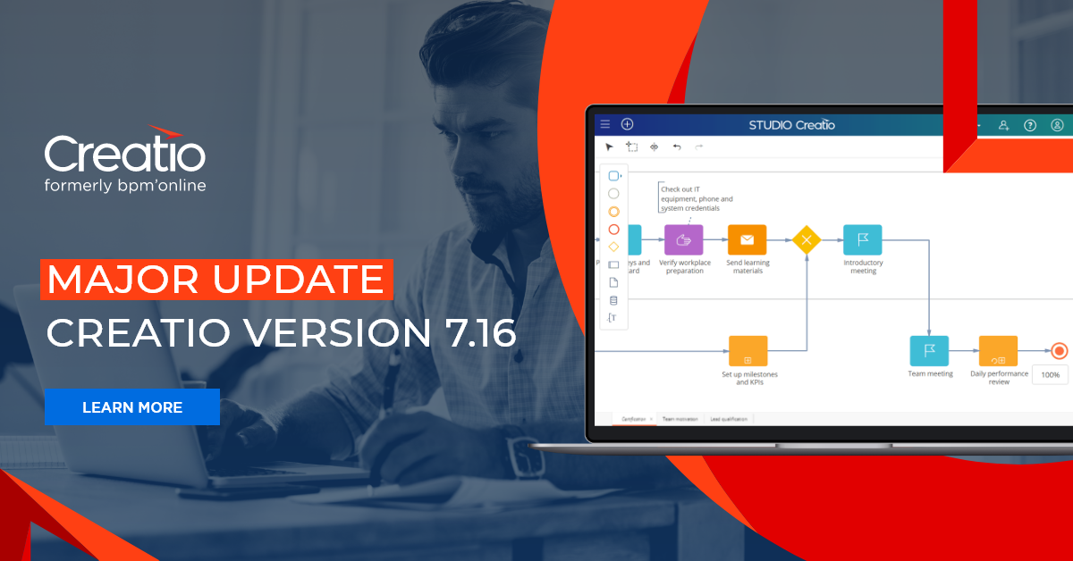 Creatio introduces a major update to its low-code platform for process management and CRM | Creatio